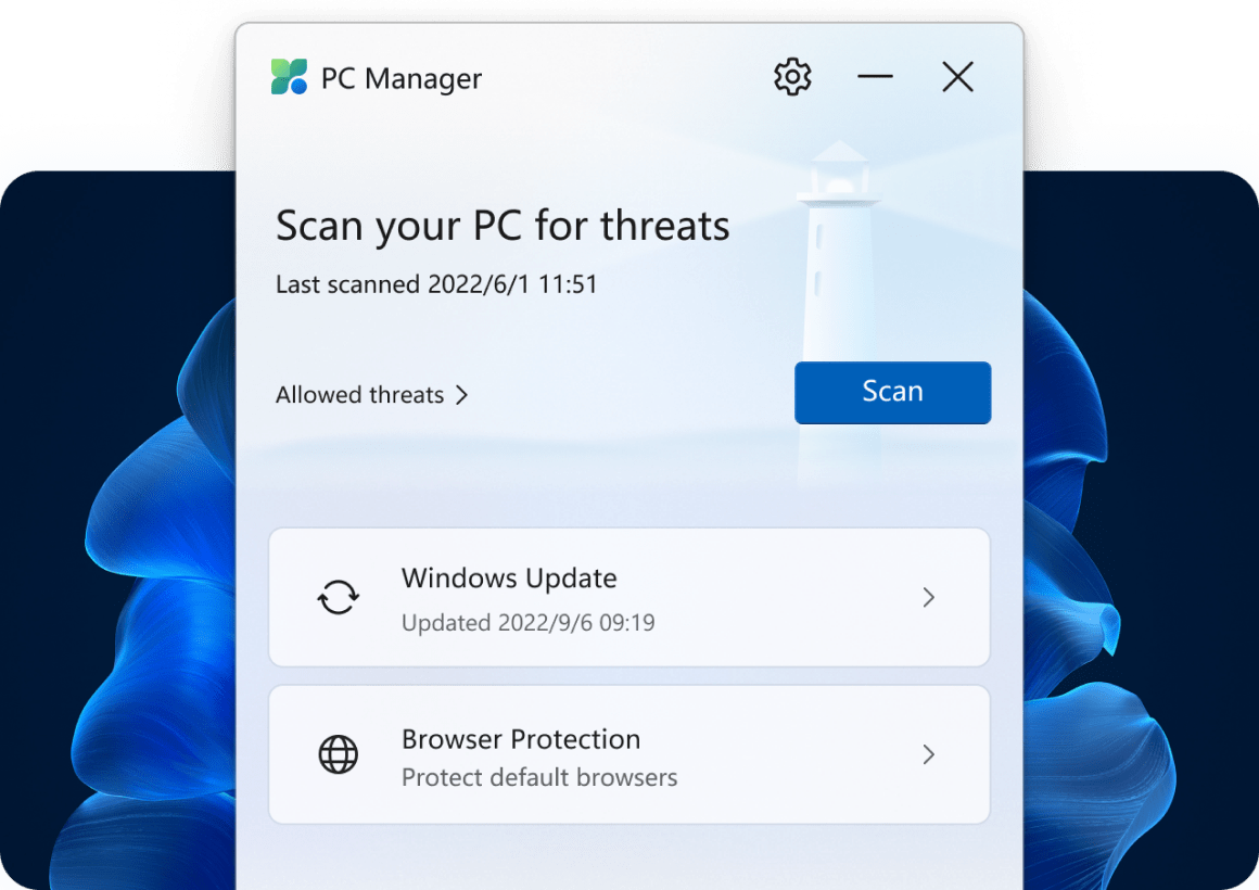 Microsoft PC Manager Beta um App que promete melhorar a performance, a ...