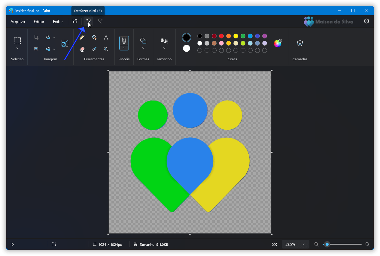 Remova o Fundo de uma Imagem no Paint do Windows 11 – Maison da Silva